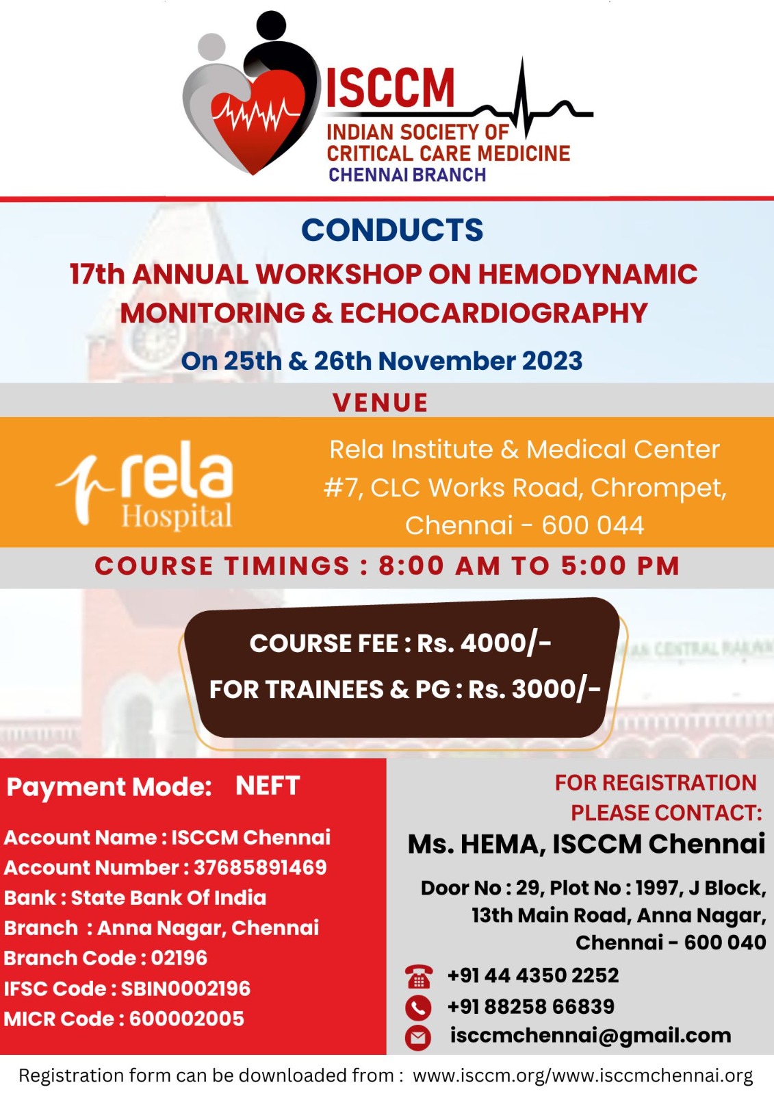 Home - ISCCM Chennai