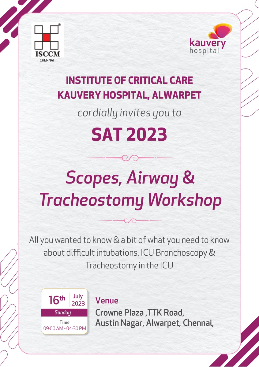 Home - ISCCM Chennai